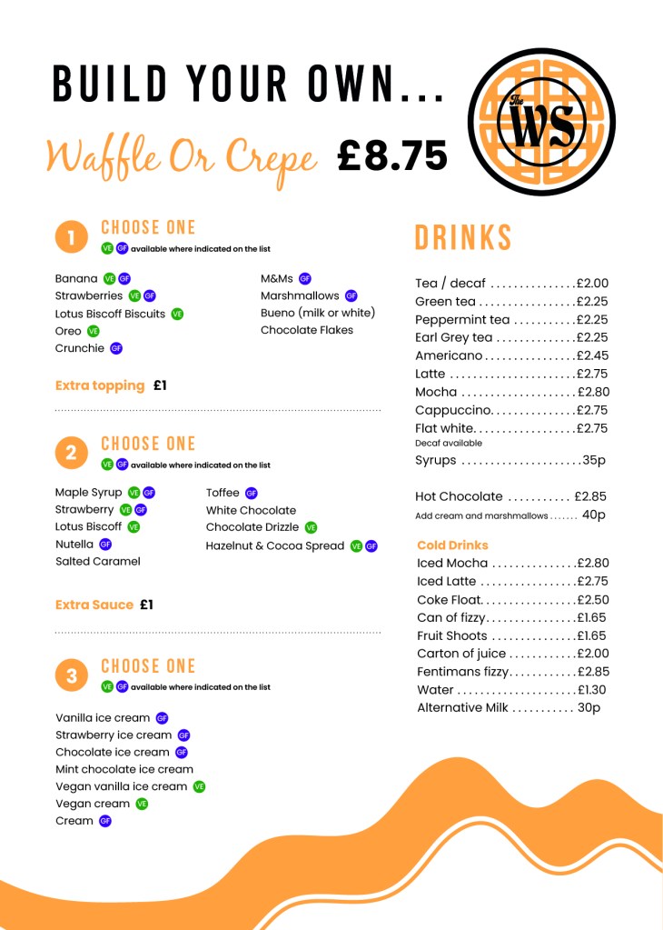 Menu – The Waffle Shack